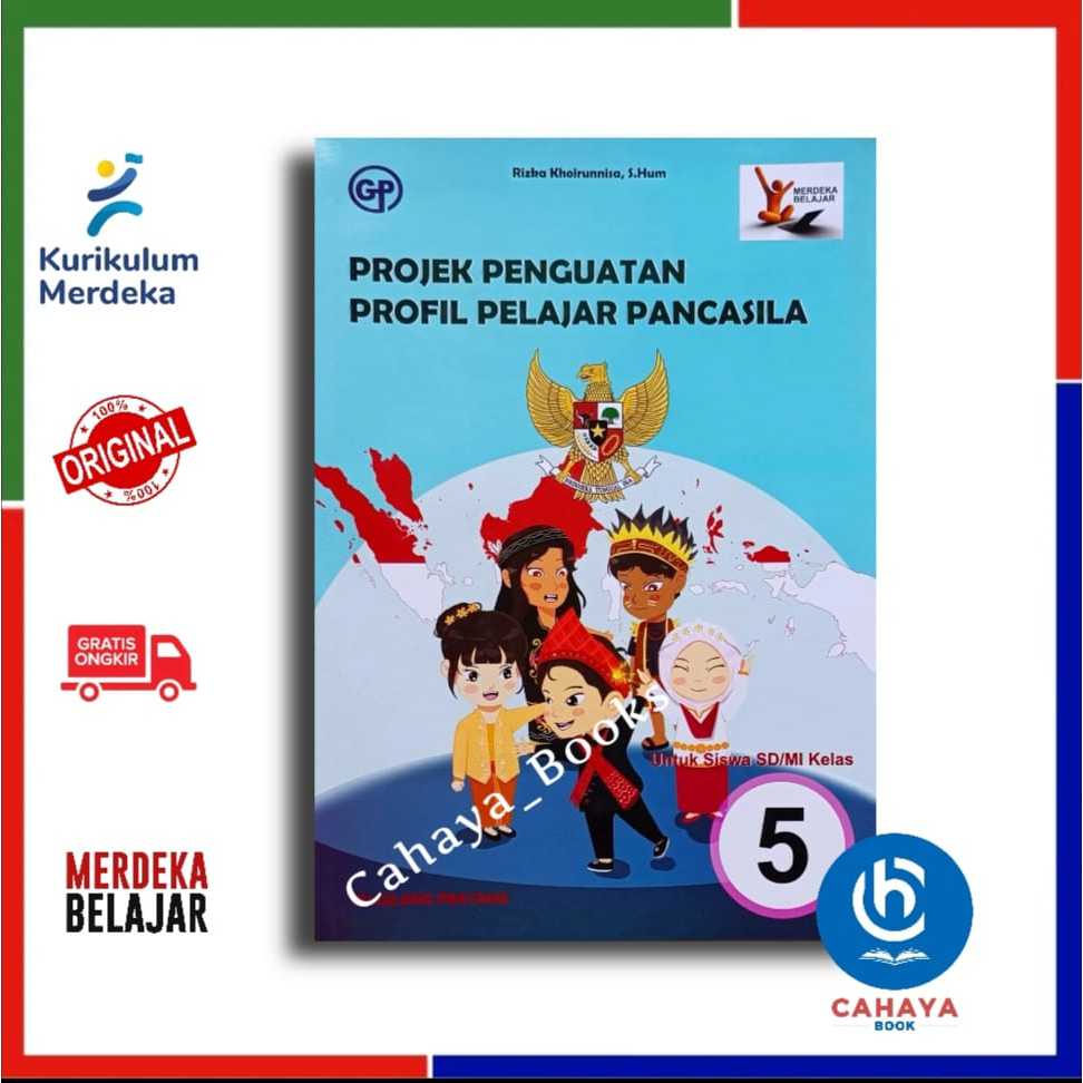 Jual Buku P5 Kelas 5 SD/MI Kurikulum Merdeka | Shopee Indonesia