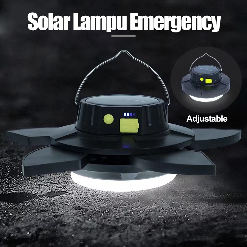 Jual Anbolt Lampu Emergency LED Tahan Lama Solar & USB C Rechargeable 5 Light Mode Lampu Camping ...