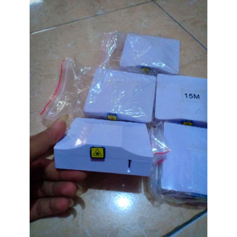 Jual ROSET PREKSO Fiber Optik kabel indor 15 mtr SC-SC | Shopee Indonesia