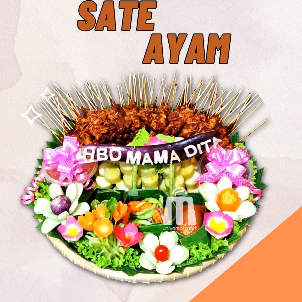 Jual Tumpeng Sate Ayam Sate Tampah Porsi Bervariasi | Shopee Indonesia