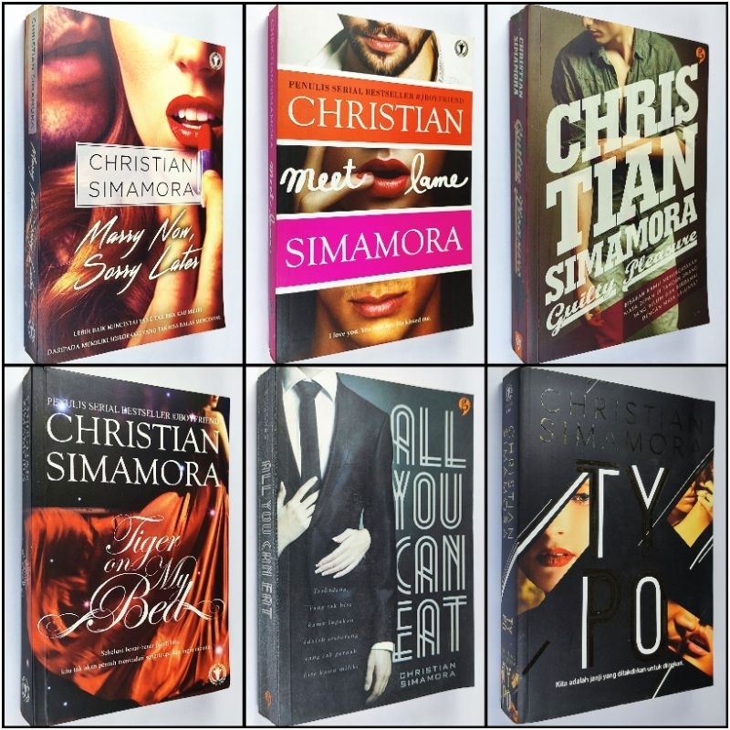 Jual NOVEL DEWASA & REMAJA ORIGINAL KARYA CHRISTIAN SIMAMORA | Shopee Indonesia