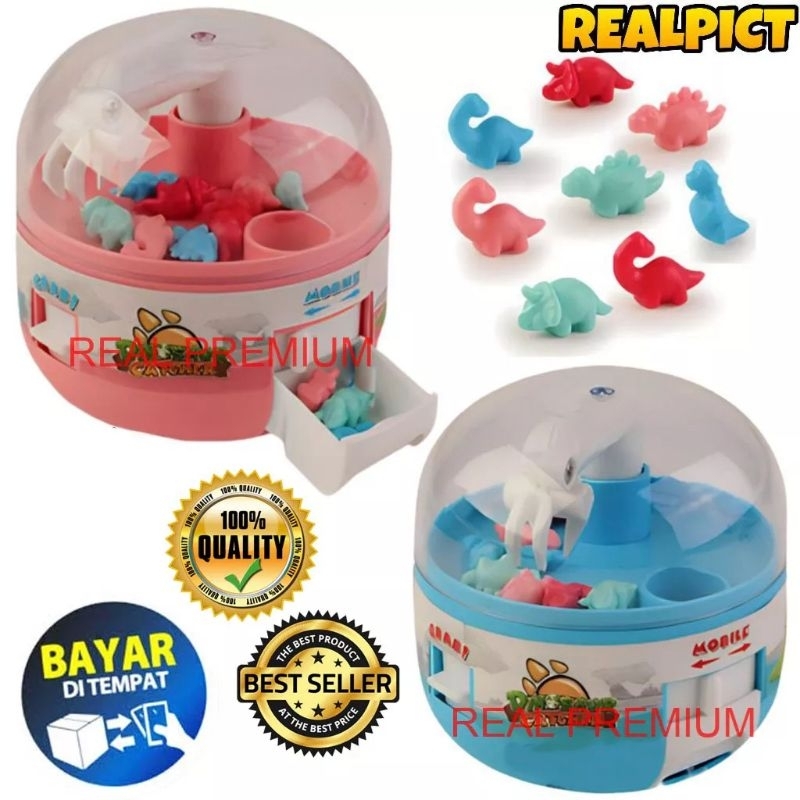 Jual Mainan Anak Mesin Capit Mini/Mini Crane Candy Murah | Shopee Indonesia