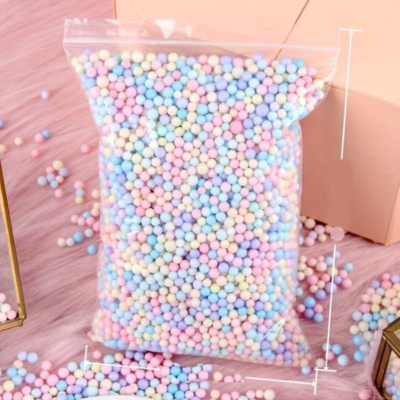 Jual STYROFOAM BUTIRAN WARNA WARNI - STYRFOAM RAINBOW - STYROFOAM ...