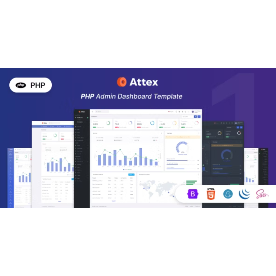 Jual Bootstrap 5 - Attex v1.0 Premium Admin Dashboard Template (PHP ... Jual Bootstrap 5 - Attex v1.0 Premium Admin Dashboard Template (PHP ...