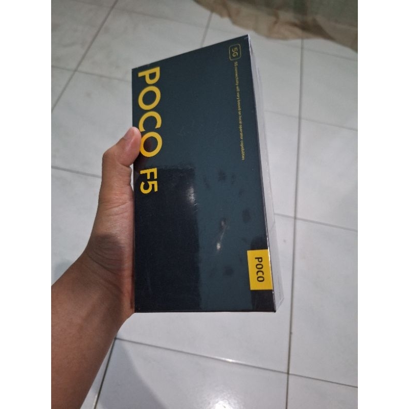 Jual Xiaomi Poco F5 5G Ram 12/256GB Baru Resmi Biru Segel | Shopee ...