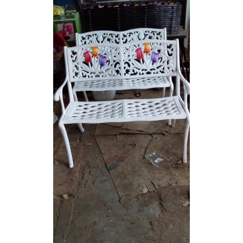 Jual KURSI TAMAN BESI TEMPA KURSI TAMAN MINIMALIS KURSI TAMAN LION ...