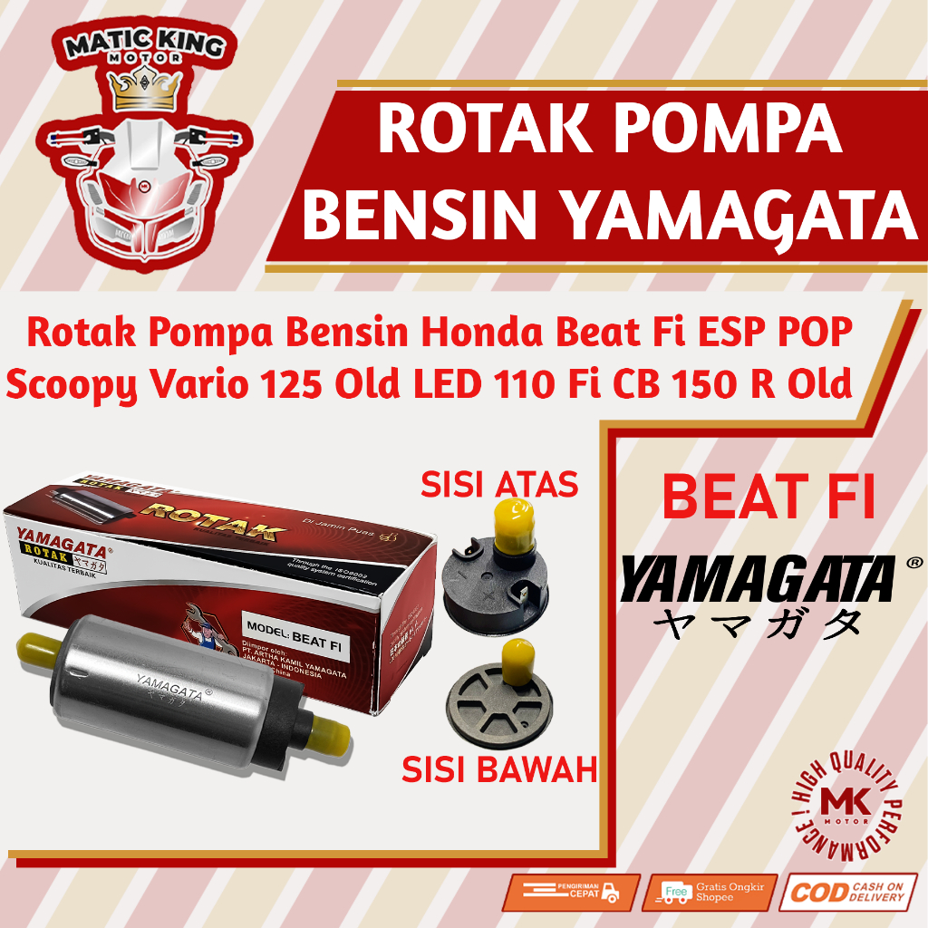 Jual Rotak Fuel Pump Pompa Bensin Honda Beat Vario Scoopy CB150R Fi eSP ...