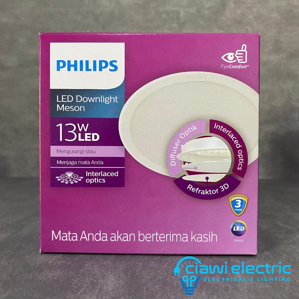 Jual Lampu Philips Downlight 59464 Meson D125 13W 65K Putih | Shopee Indonesia