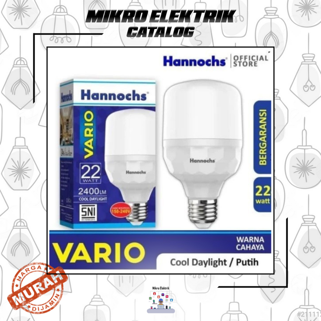 Jual Lampu Led Hannochs Vario 22 Watt | Shopee Indonesia