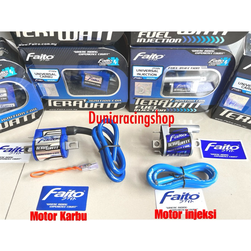 Jual Koil Racing FAITO Universal Coil FAITO untuk motor Karbu ...