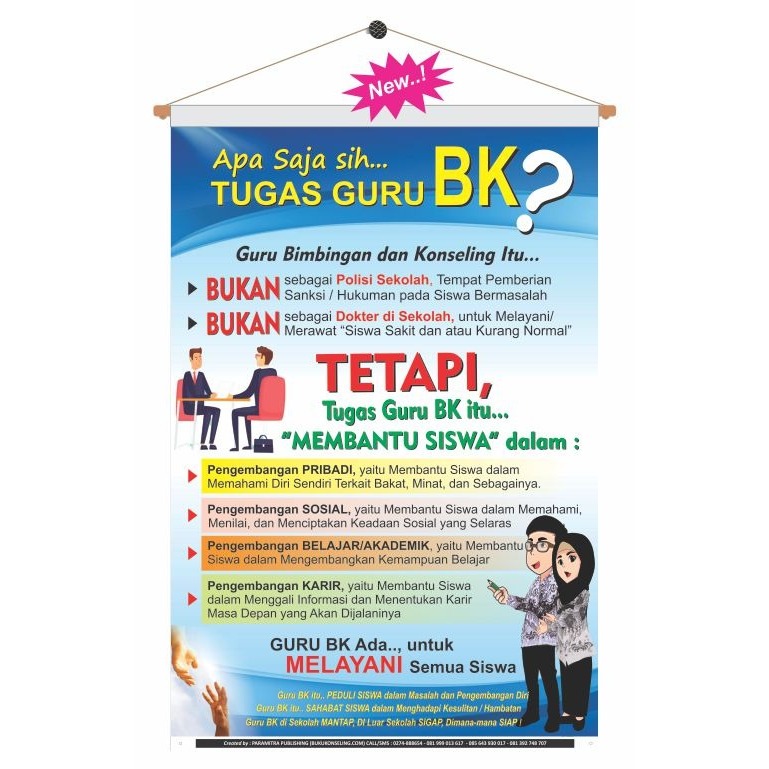 Jual Banner Tugas Guru BK | Shopee Indonesia