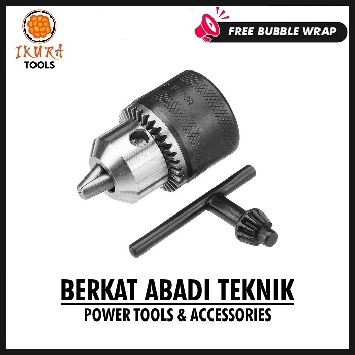 Jual IKURA CNK201 Kepala Bor 10 mm Chuck and Key Gerinda Tangan Gurinda Grinda 4" Angle Grinder ...