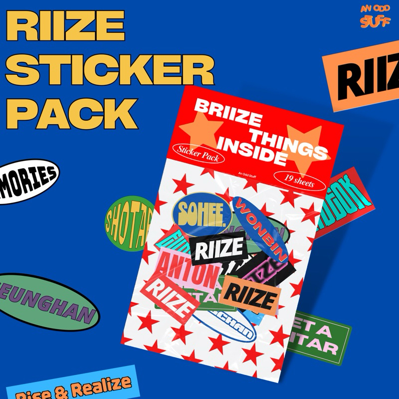 Jual RIIZE STICKER PACK | Shopee Indonesia