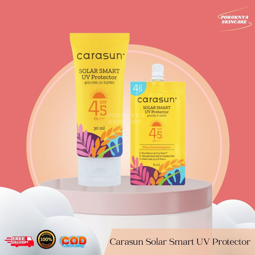 Jual Carasun Solar Smart UV Protector SPF 45 PA++++ | Shopee Indonesia