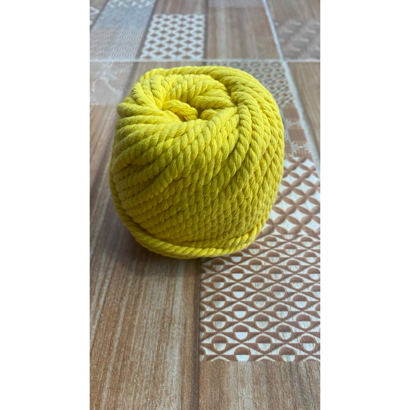 Jual Benang katun macrame 4mm / Tali Macrame 4mm | Shopee Indonesia