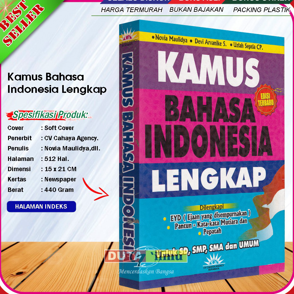 Jual PAKET LENGKAP>>> Kamus Bahasa Indonesia ( Dilengkapi Eyd dan Pantun) | Shopee Indonesia