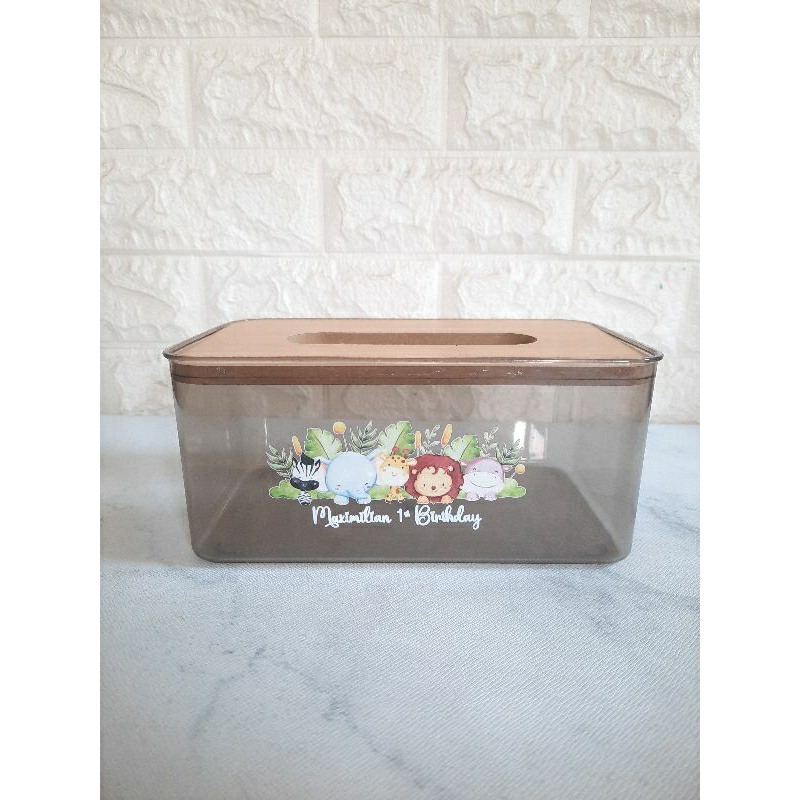 Jual Souvenir Box Tissue Akrilik/ Box Tissue Aesthetic/ Kotak Tissue ...