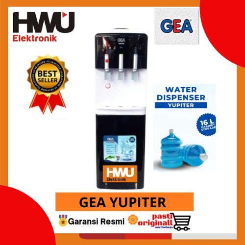 Jual GEA YUPITER DISPENSER GALON ATAS HITAM GEA YUPITER | Shopee Indonesia