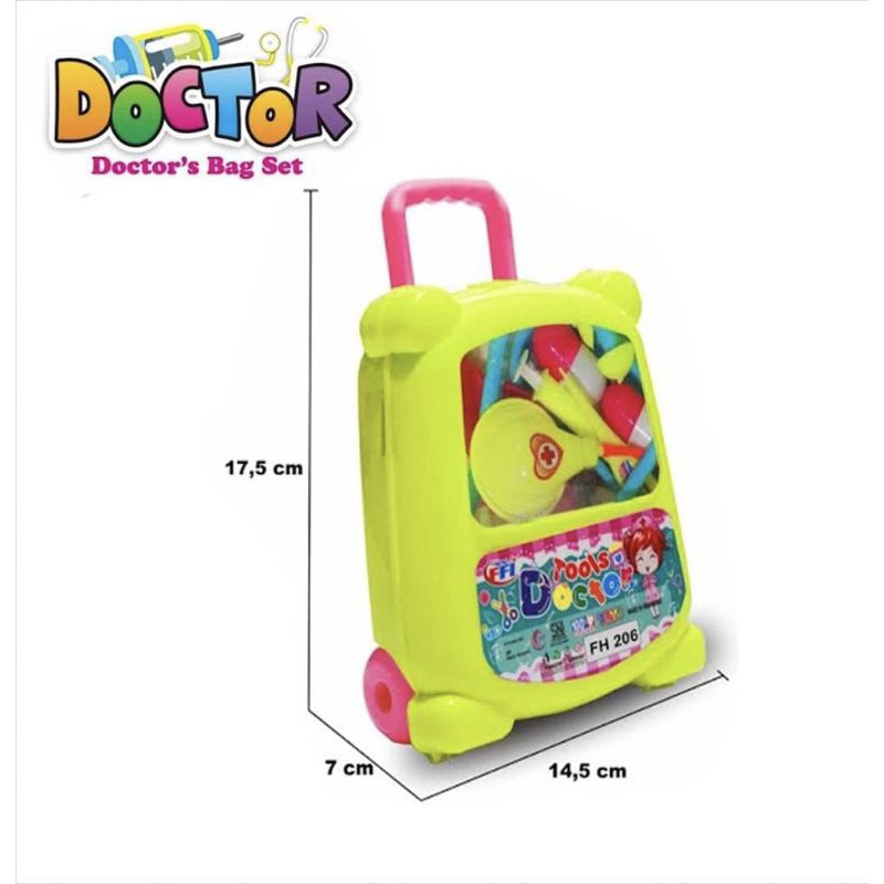 Jual Mainan Anak Dokter Dokteran Mini Koper Set / Mainan Anak Set ...