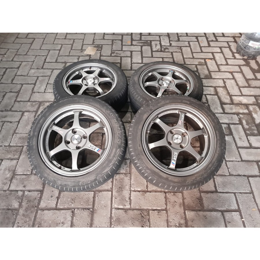 Jual VELG MOBIL BEKAS SSR TYPE-C RING 15 LEBAR 6,5 BAUT 4X100 ET42 | Shopee Indonesia