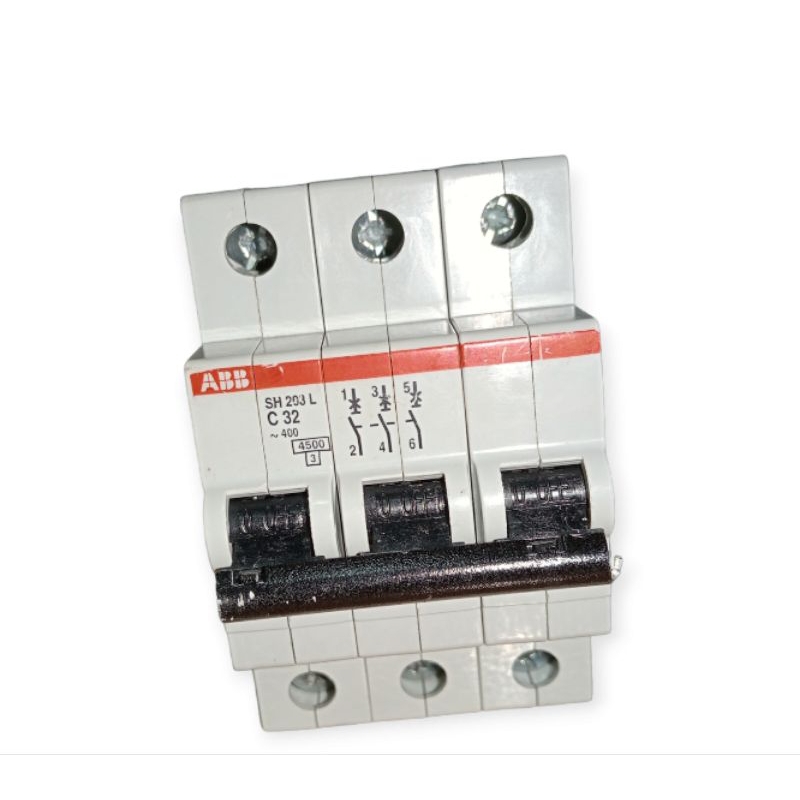 Jual MCB ABB 3P SH 203 L 32Amper | Shopee Indonesia