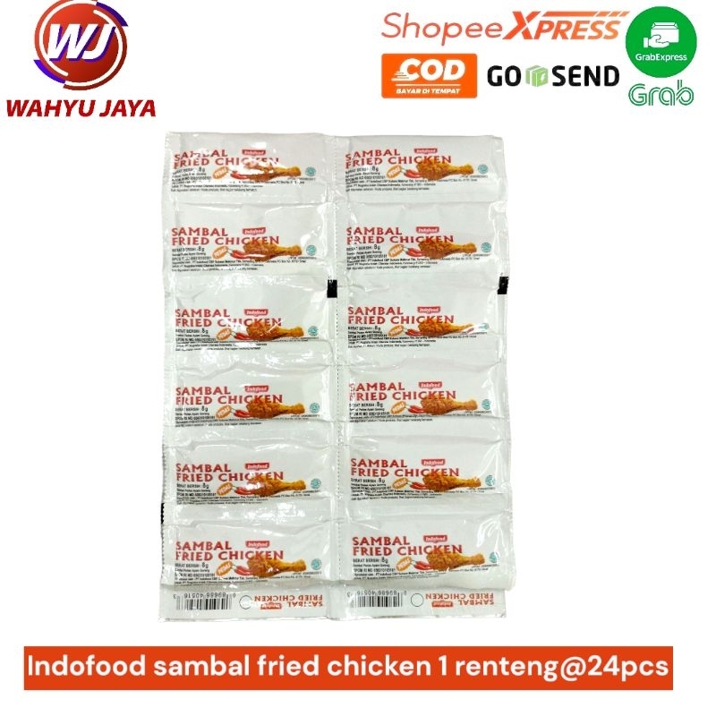 Jual Indofood sambal fried chicken sachet @24 pcs | Shopee Indonesia
