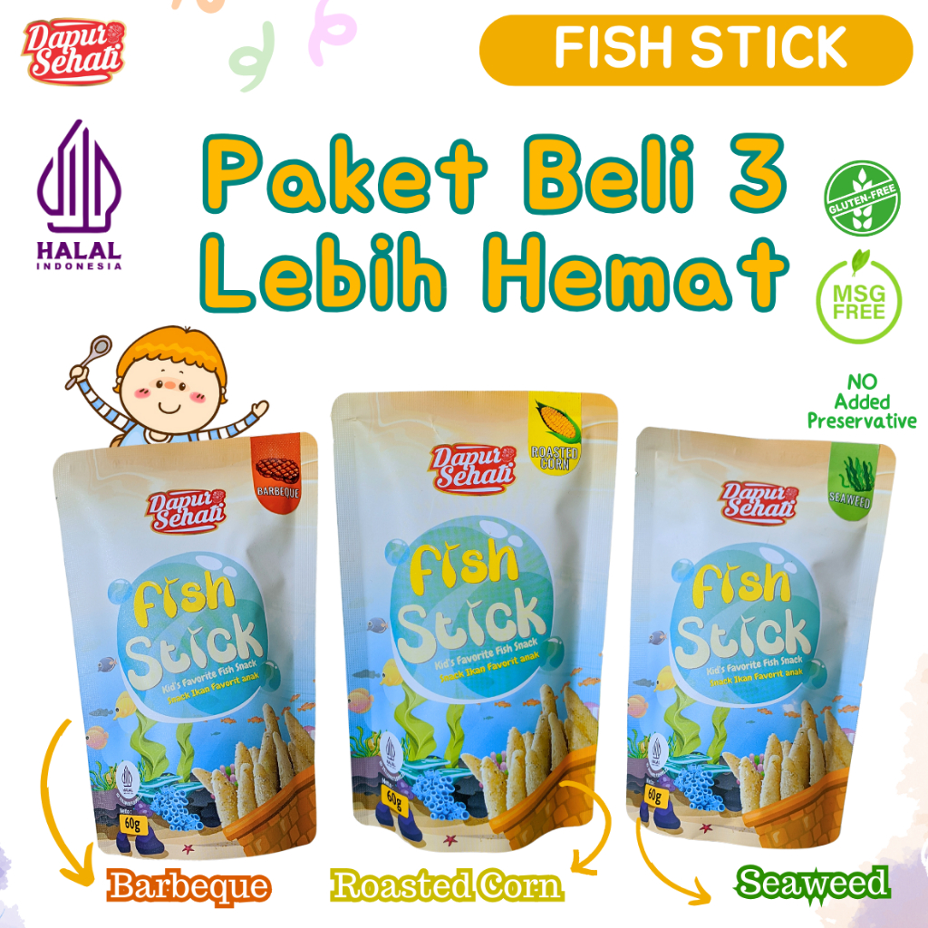 Jual Paket Hemat Isi 3 - Fish Stick Cemilan Anak Premium Paket Hemat ... Jual Paket Hemat Isi 3 - Fish Stick Cemilan Anak Premium Paket Hemat ...