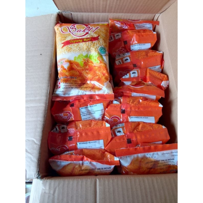 Jual Tepung roti mix premium merk Sakti kemasan 200gr 1 karton PROMO ...