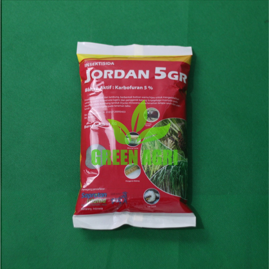 Jual Insektisida JORDAN 5 GR Pak Tani 1 Kg Insektisida Kontak PRODUK ...