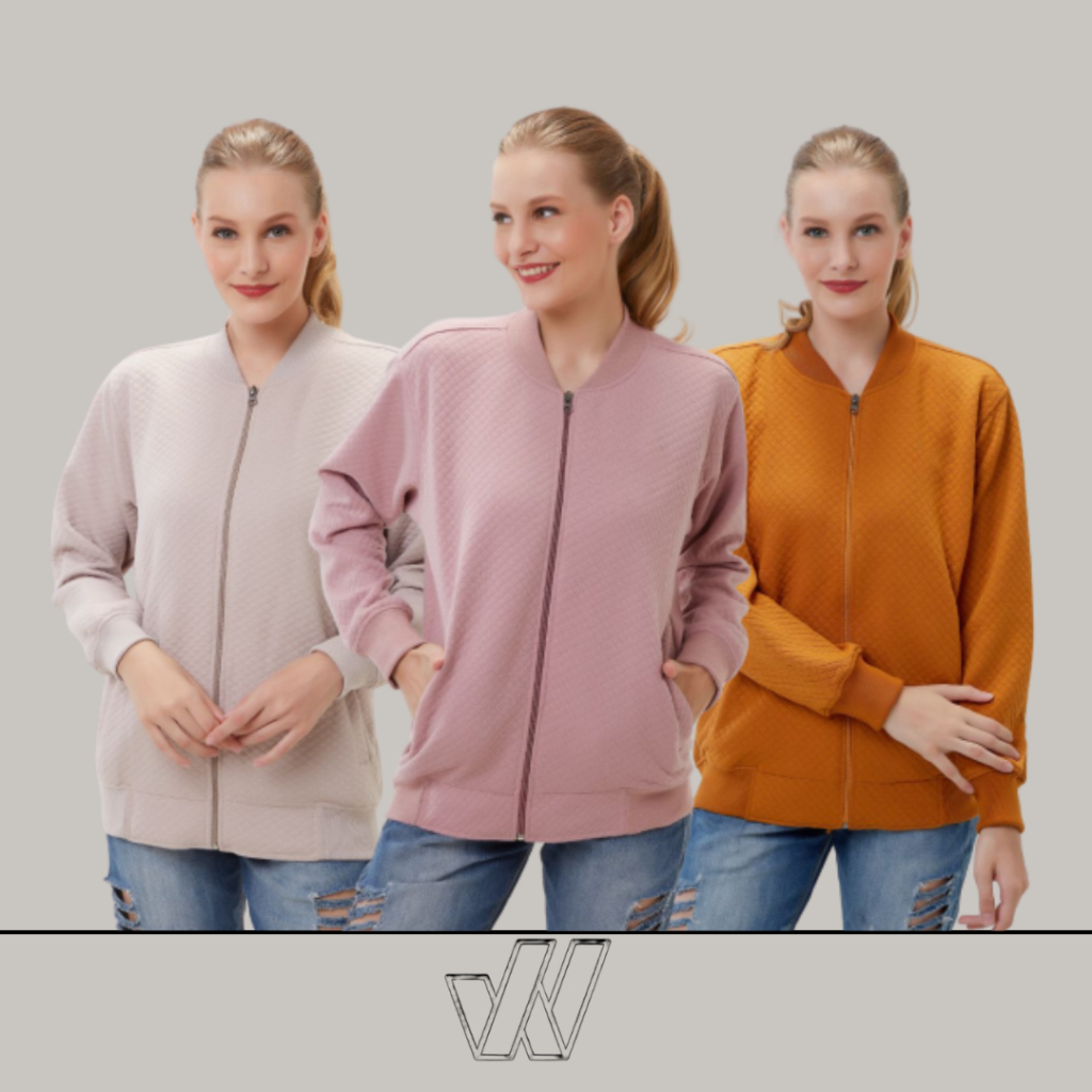 Jual Wandek - Jaket Comfy Diamond Bomber M-XXL (Pria & wanita) | Shopee ...