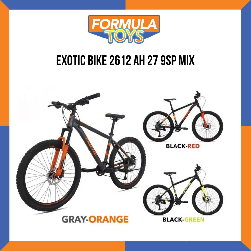 Jual SEPEDA GUNUNG EXOTIC BIKE 2612 AH 27 9SP MIX | Shopee Indonesia