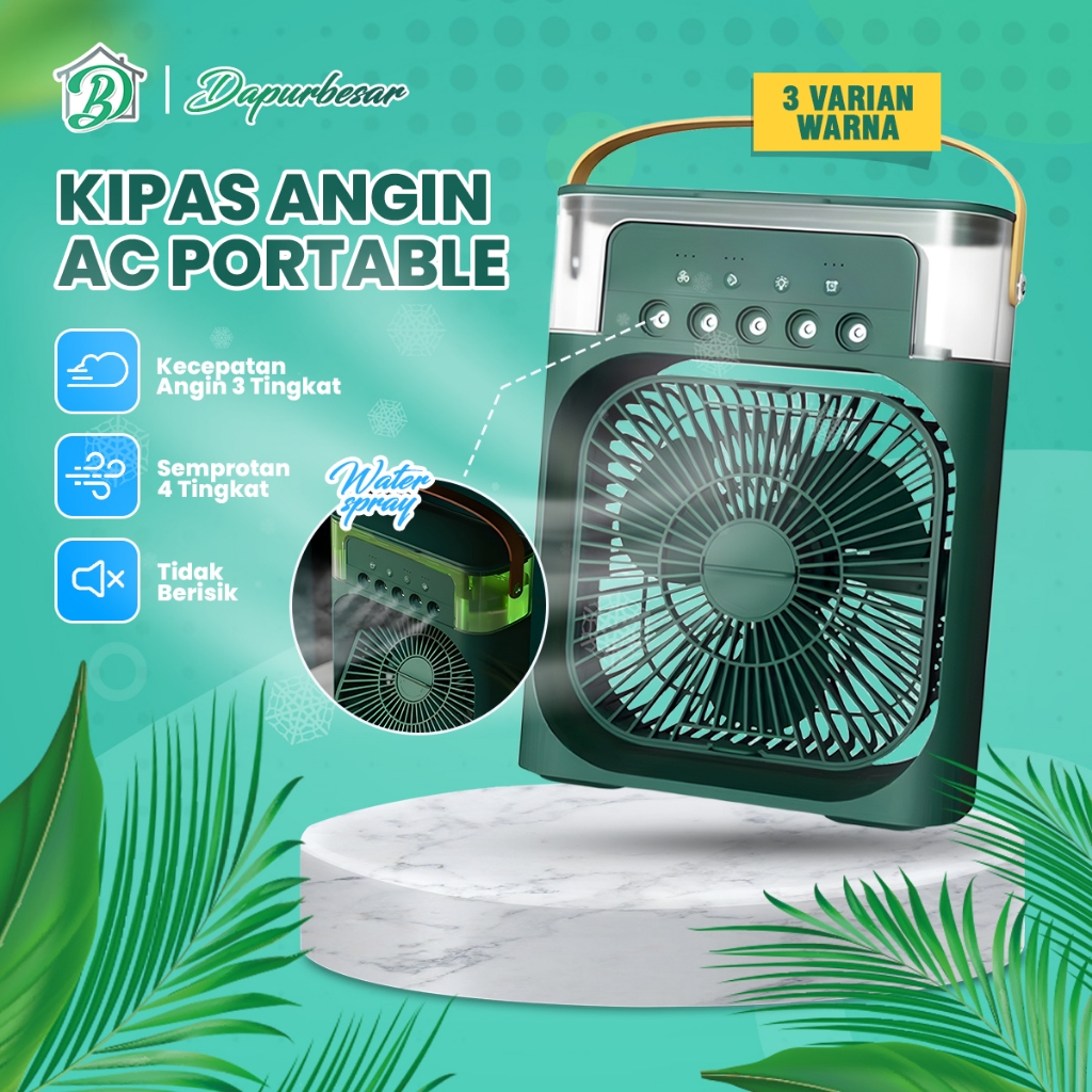 Jual KIPAS Angin PENDINGIN MINI AC PORTABLE AIR COOLER MOBIL DAN ...