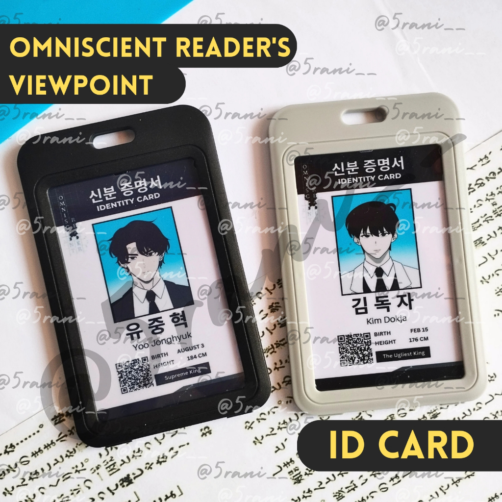 Jual ID CARD Webtoon Omniscient Reader's Viewpoint ORV DOKJA manhwa | Shopee Indonesia