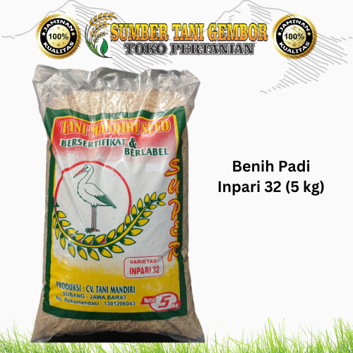Jual Benih Padi CAP BANGO Inpari 32 (5 kg) | Shopee Indonesia