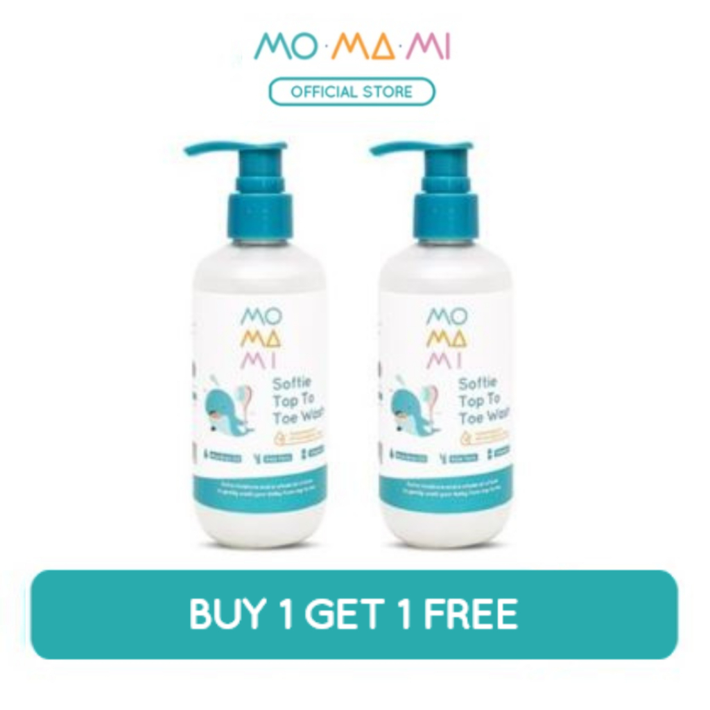 Jual Momami Baby Bundle Softie Top To Toe Wash - Sabun Mandi Bayi (2 ...