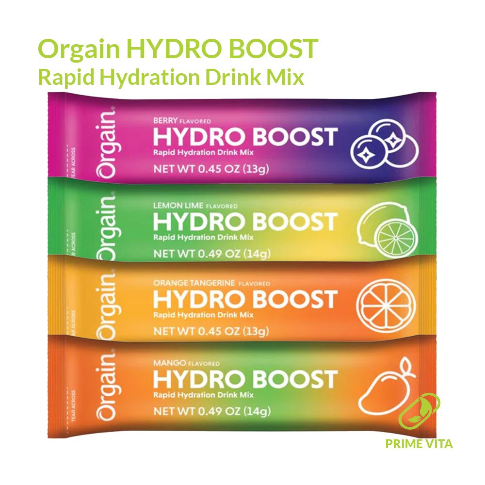 Jual Orgain Hydro Boost Rapid Hydration Electrolyte Drink Mix Minuman ...