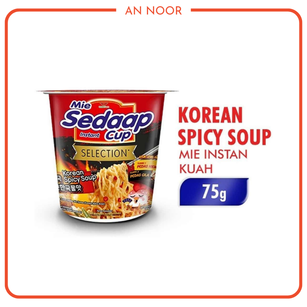 Jual SEDAAP MIE INSTANT KOREAN SPICY SOUP 75G | Shopee Indonesia