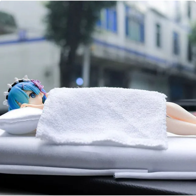 Jual Rem Re Zero Action Figure Sleep Pose Noodle Stopper | Shopee Indonesia
