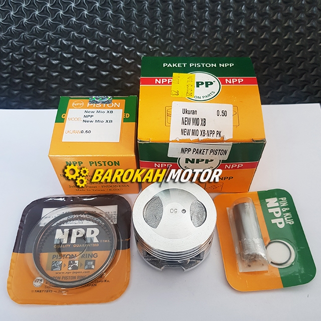 Jual PISTON KIT SEHER SET MIO XB NPP Diameter 53.5 54 54.5 55 PIN15 | Shopee Indonesia