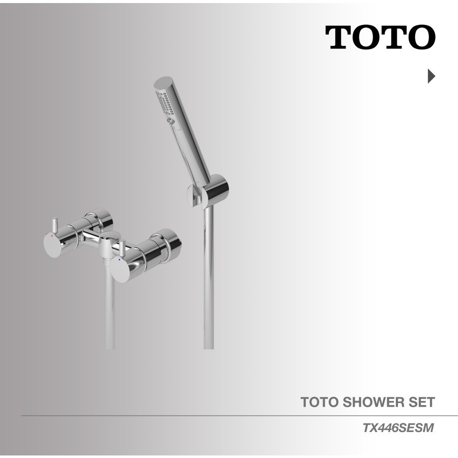 Jual TOTO Shower Set TX446SESM | Shower Mandi - Hand Shower - Shower ...