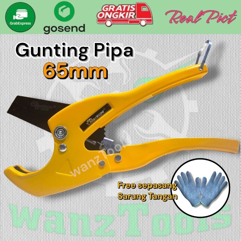 Jual Maxsupe Gunting Pipa PVC Pipe Cutter Gunting Pemotong Pipa Air ...