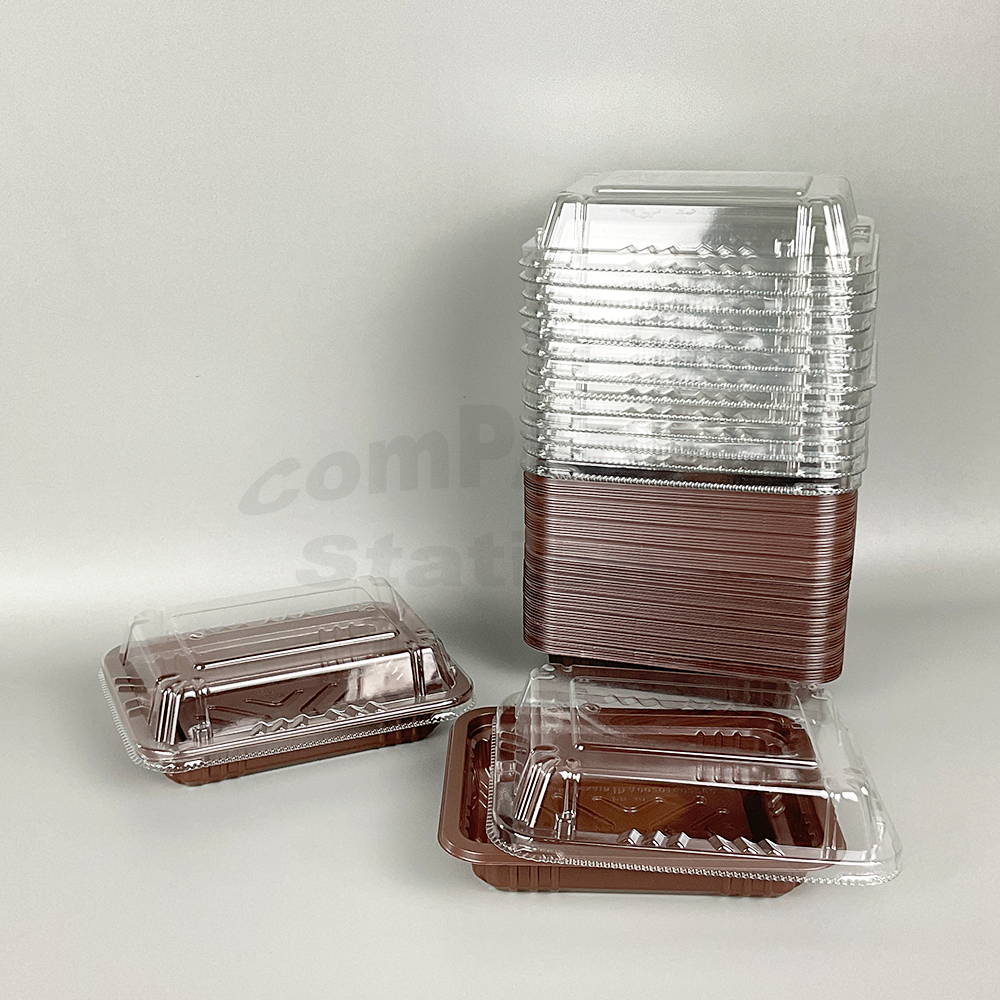 Jual Tray Mika Kue Brownies Persegi 9x12cm PB30 isi 50 pcs | Shopee ...