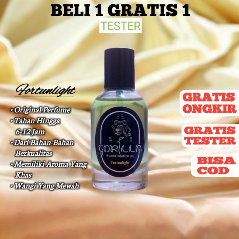 Jual Parfum Pria Original Gorilla Perfume Branded Grade Tahan Lama 35ML ...