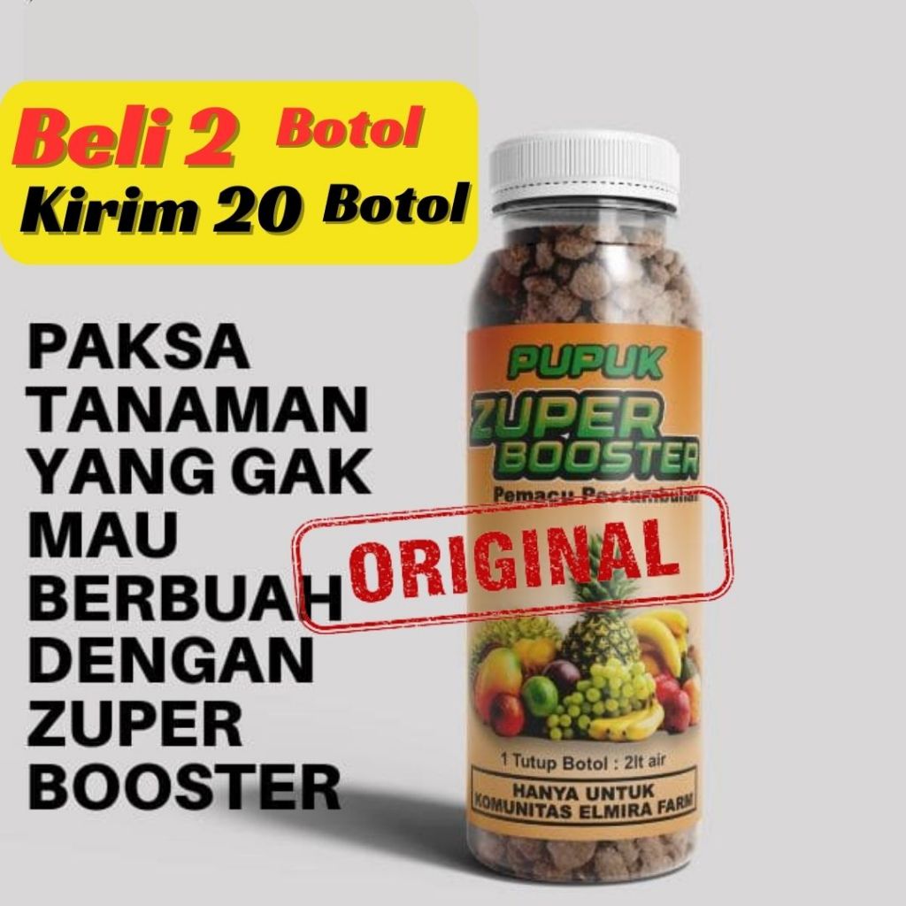 Jual Zuper Booster Perangsang Tanaman belum berbuah Agar cepat berbuah ...