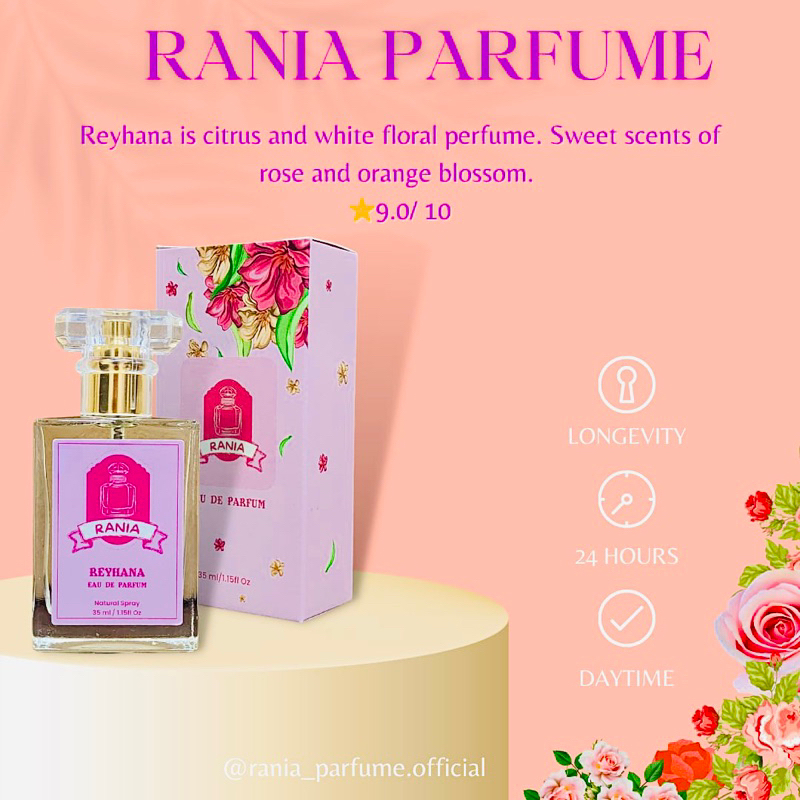 Jual rania parfume varian reyhana | Shopee Indonesia