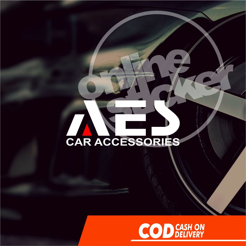 Jual Stiker logo AES | cutting menyala | Shopee Indonesia