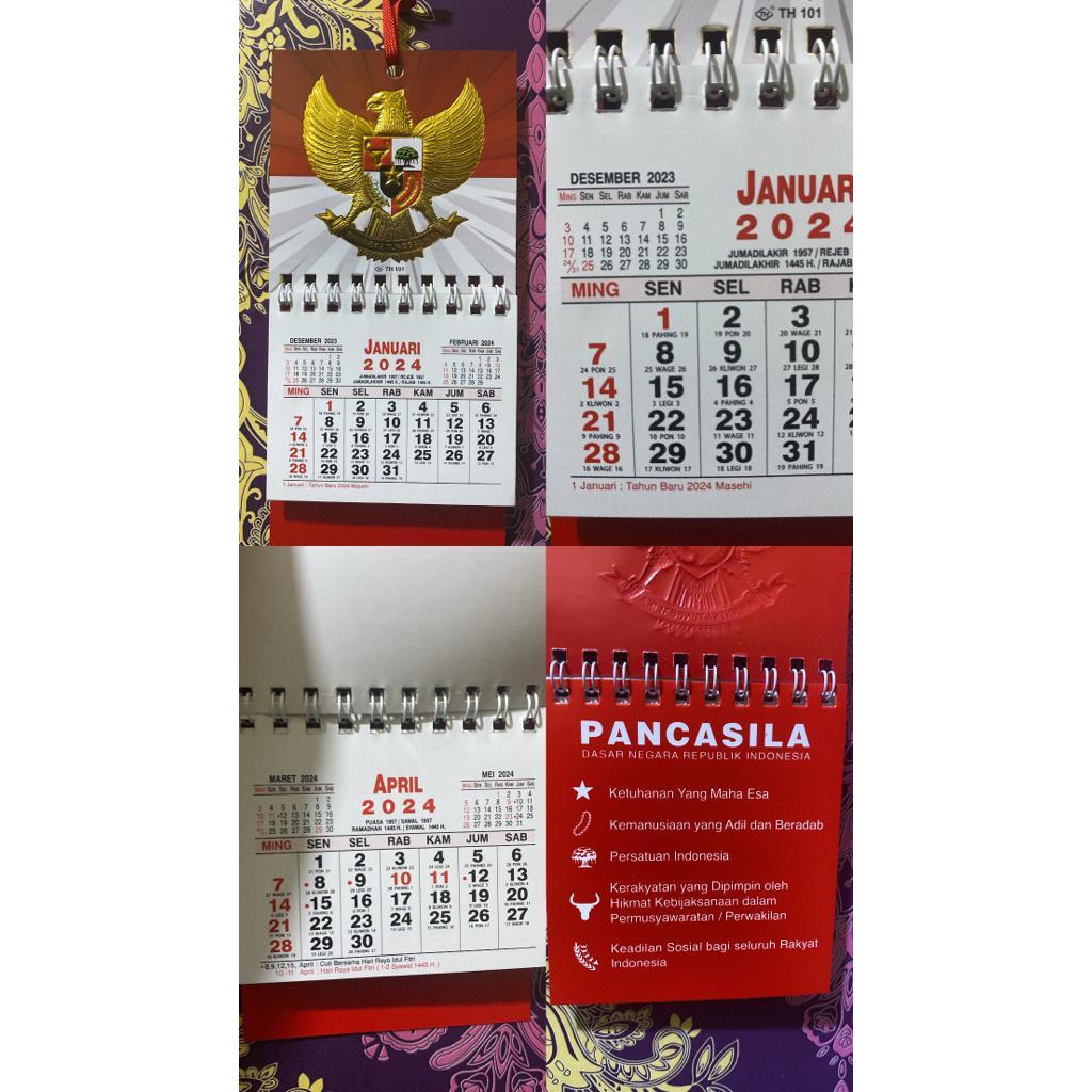 Jual NEW Kalender Kelinci 2024 Rabbit Calendar Bulanan Mini Gantung ...