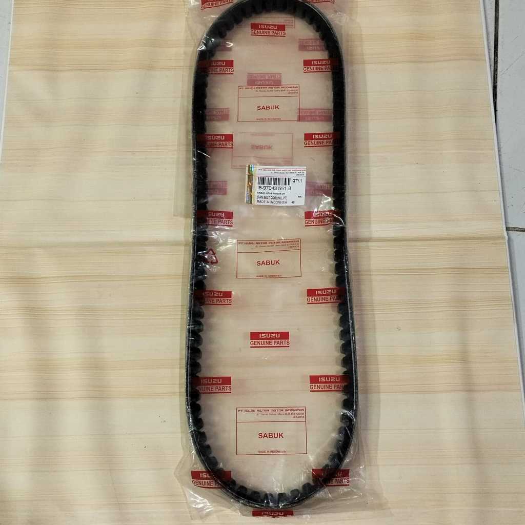 Jual FANBELT FAN BELT COOLING TALI KIPAS ALTERNATOR ISUZU ELF NKR NLR 55 EURO 2 18-97043551-B ...