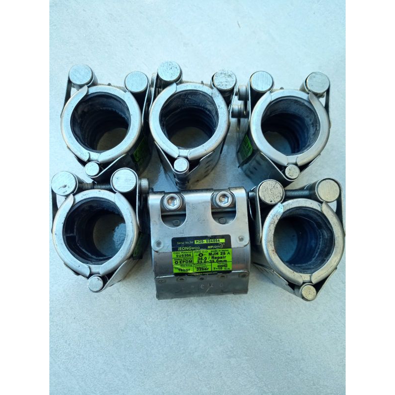 Jual EPDM MPJOINT by Jeongwoo Korean clamp pipa bocor ukuran kecil ...