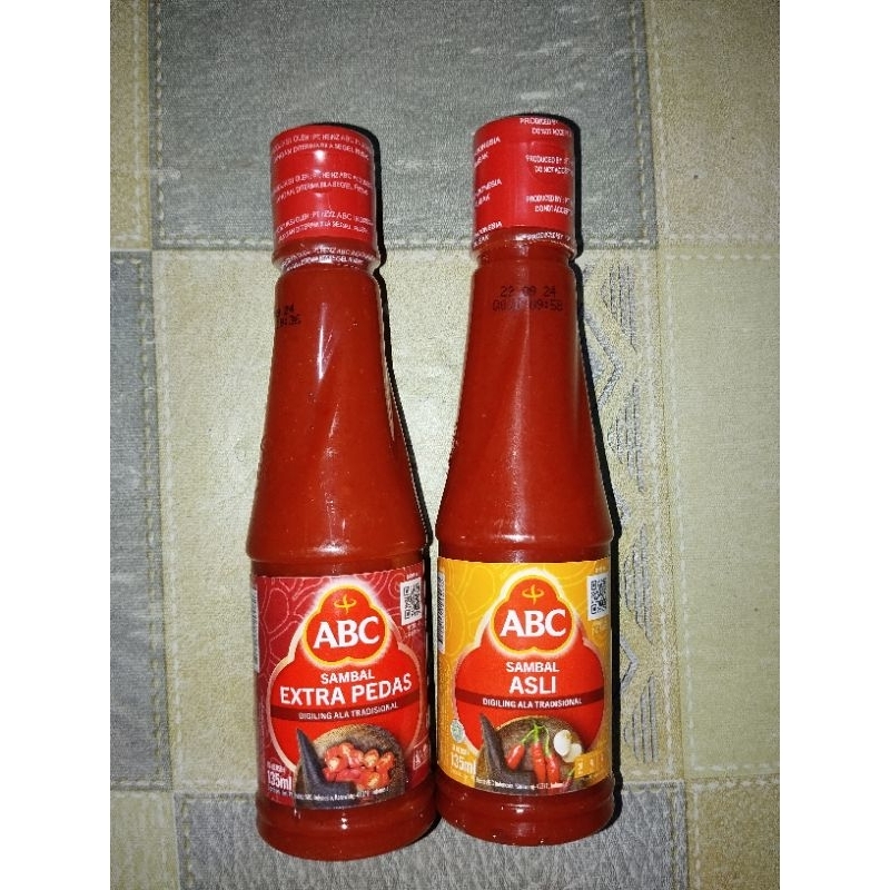 Jual ABC Sambal Asli / Extra Pedas Botol 135 ml | Shopee Indonesia